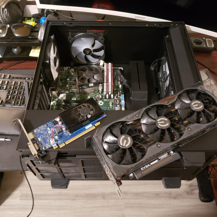 First real GPU upgrade, GT 1030 to RTX 3060 Ti FTW3 - 9GAG