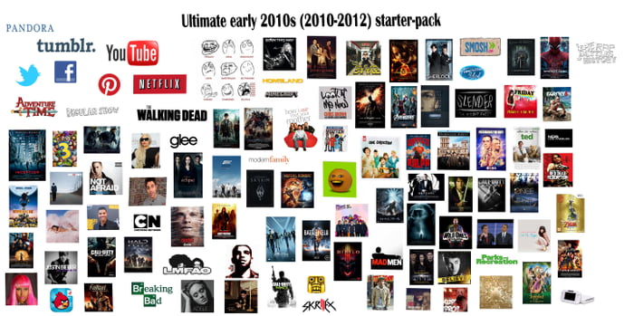 Ultimate early-2010s (2010-2012) starter pack - 9GAG
