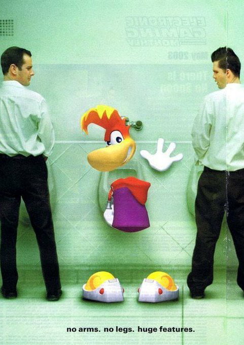 Remember that, canonically, Rayman has a huge cock - 9GAG