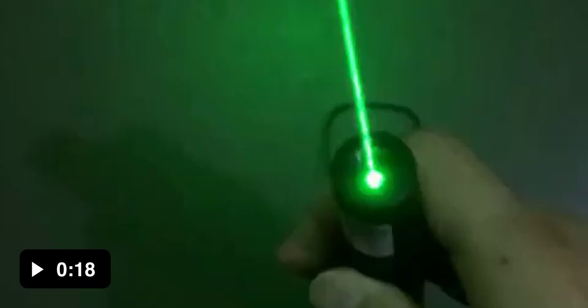 USB Rechargeable Laser light - 9GAG