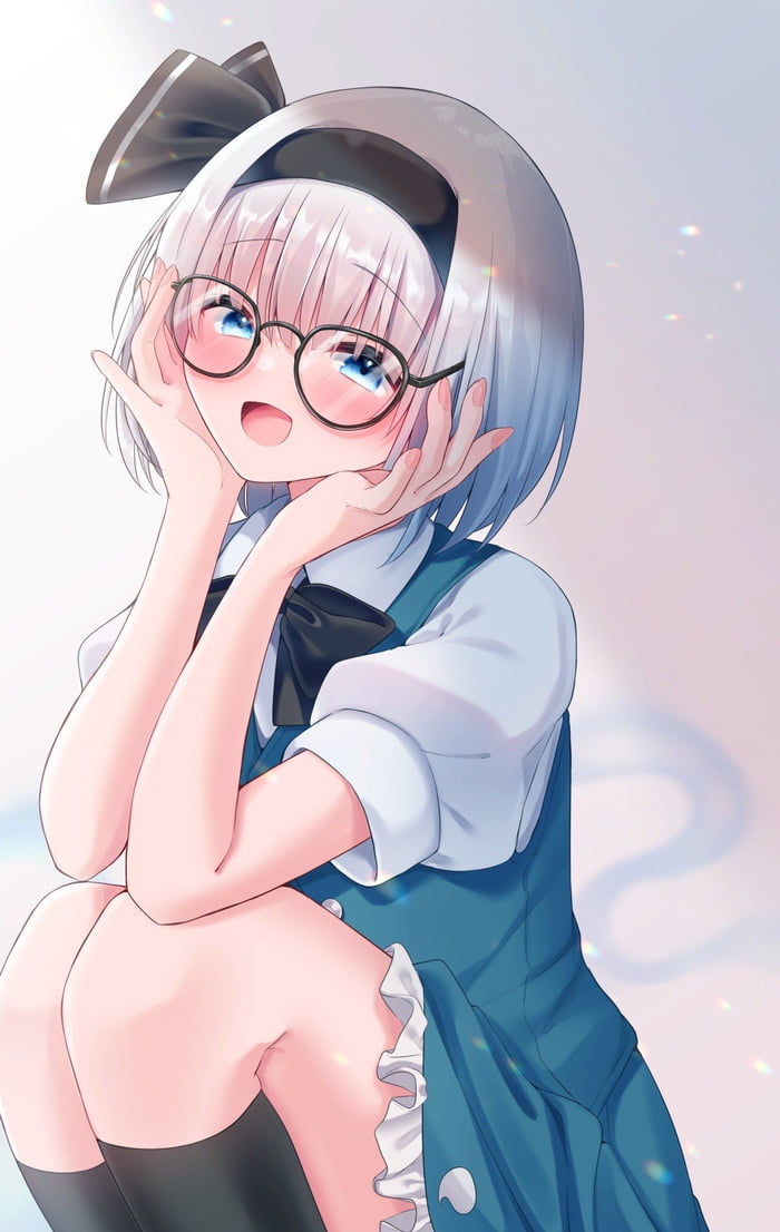 Youmu with glasses (by otowa (otoha4634)) - 9GAG
