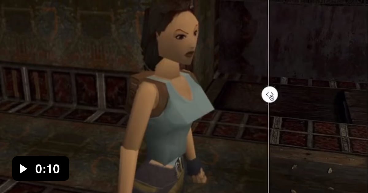 Lara Croft with AI - 9GAG