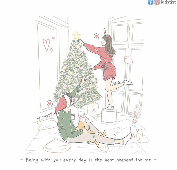 Merry Christmas everyone | credits @ladytist - 9GAG