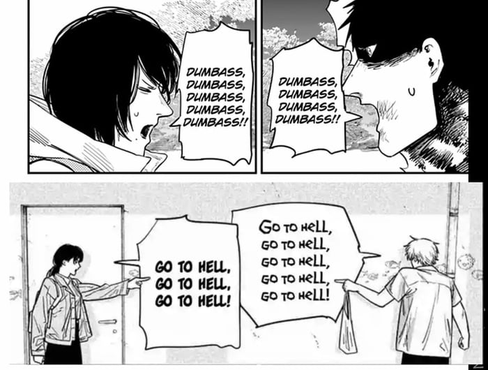 Same energy Fire Punch chapter 41 Chainsaw Man chapter 114 - 9GAG