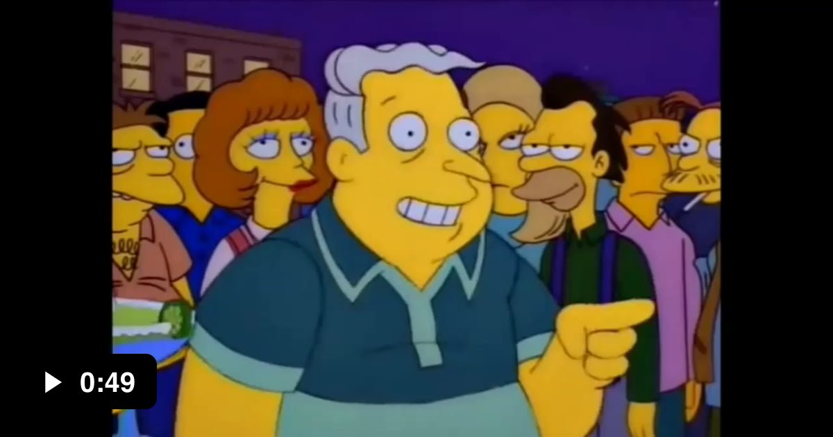 My favourite Simpsons ending - 9GAG