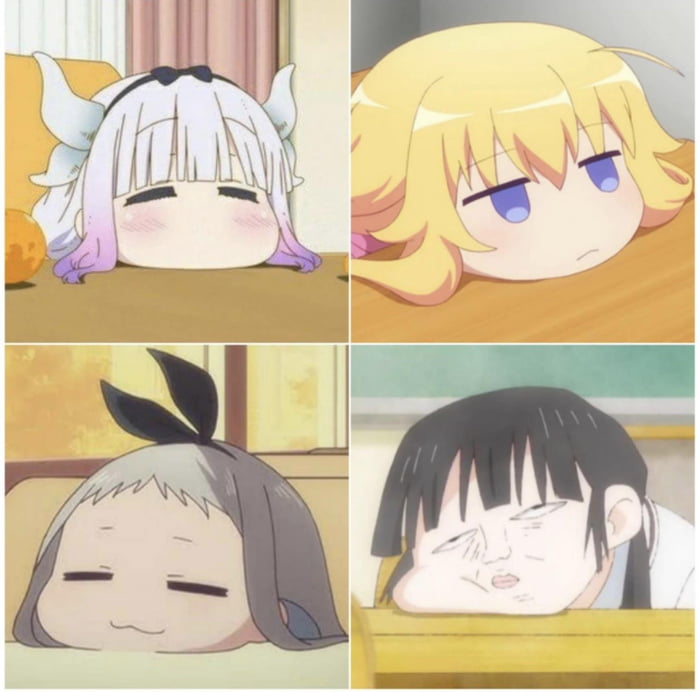 Anime moeblob heads are the most adorable thing ever - 9GAG