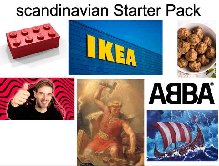Scandinavian Starter Pack - 9GAG