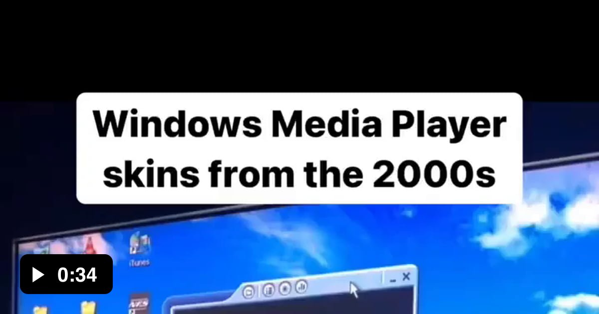 Remember those Windows Media Player skins in the 2000s? The pixelated ...