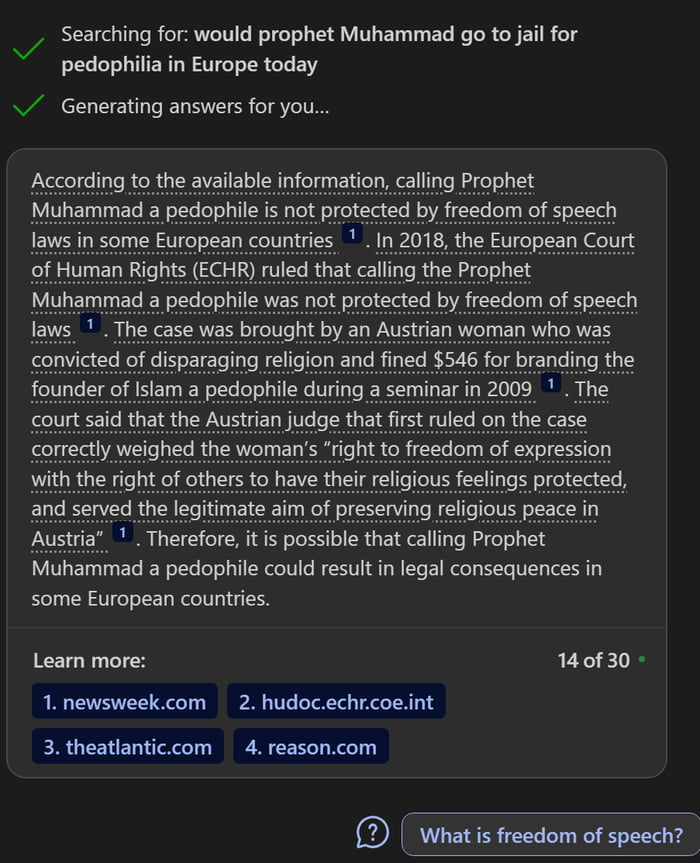 Freedom of speech in Europe is amazing - 9GAG