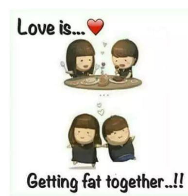 When she stresses too much about her weight, tell her that her weight does not matter to you and ...