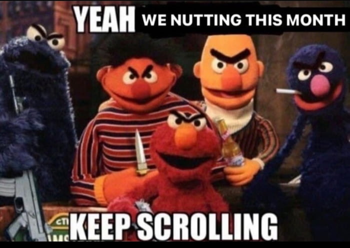 Non stop nut November is in full effect - 9GAG