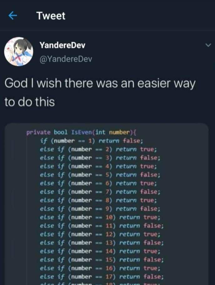 If you ever feel worthless, remember that this Code made it into a game ...
