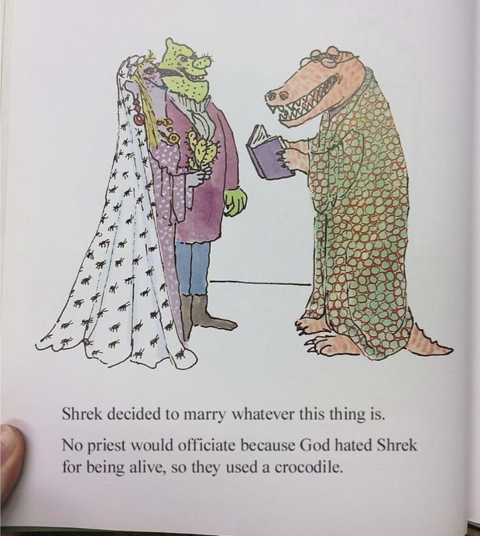 Original shrek book released (2001) - 9GAG