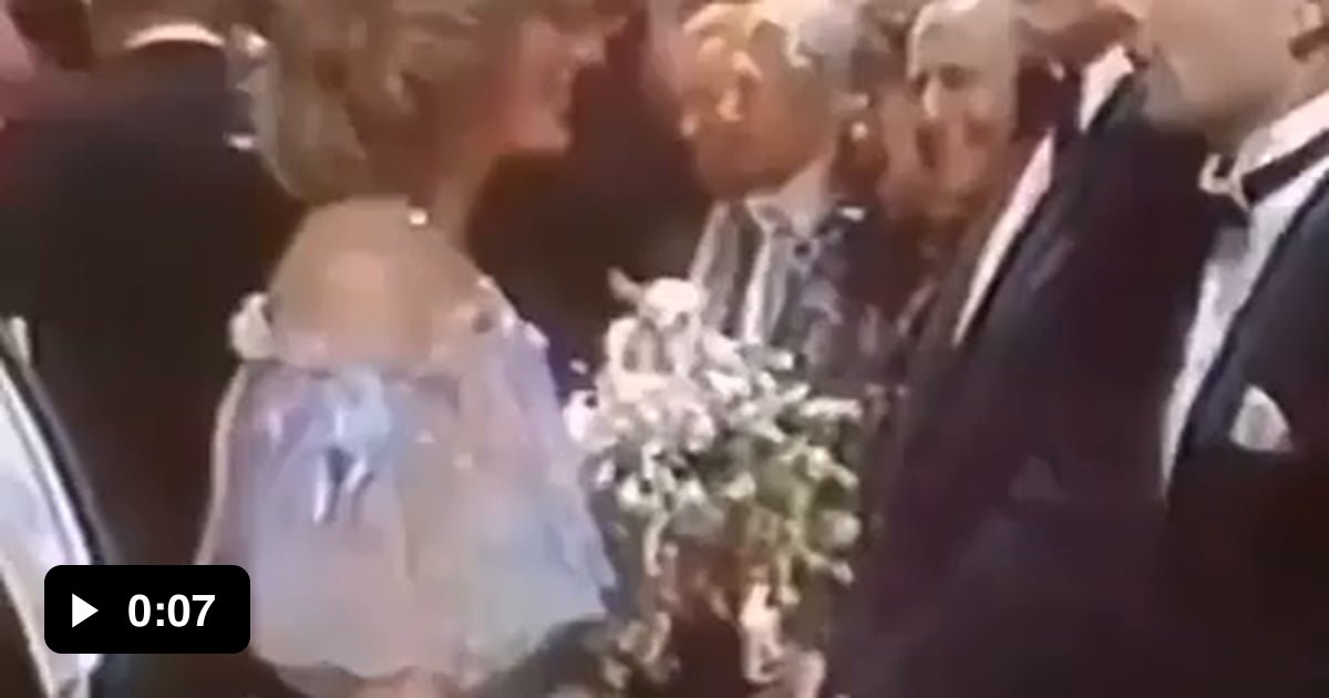 Princess Diana meets Rowan Atkinson in 1984 - 9GAG