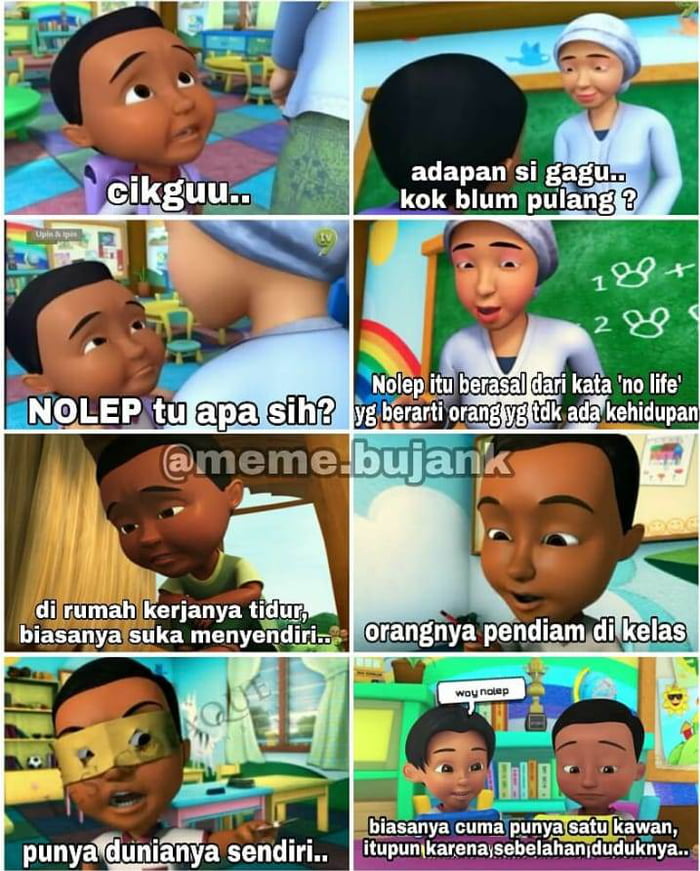 Arti nolep - 9GAG