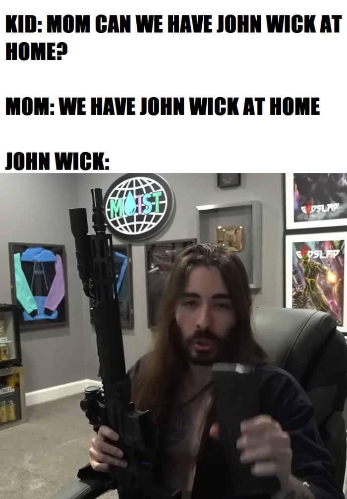 John Wick at Home - 9GAG
