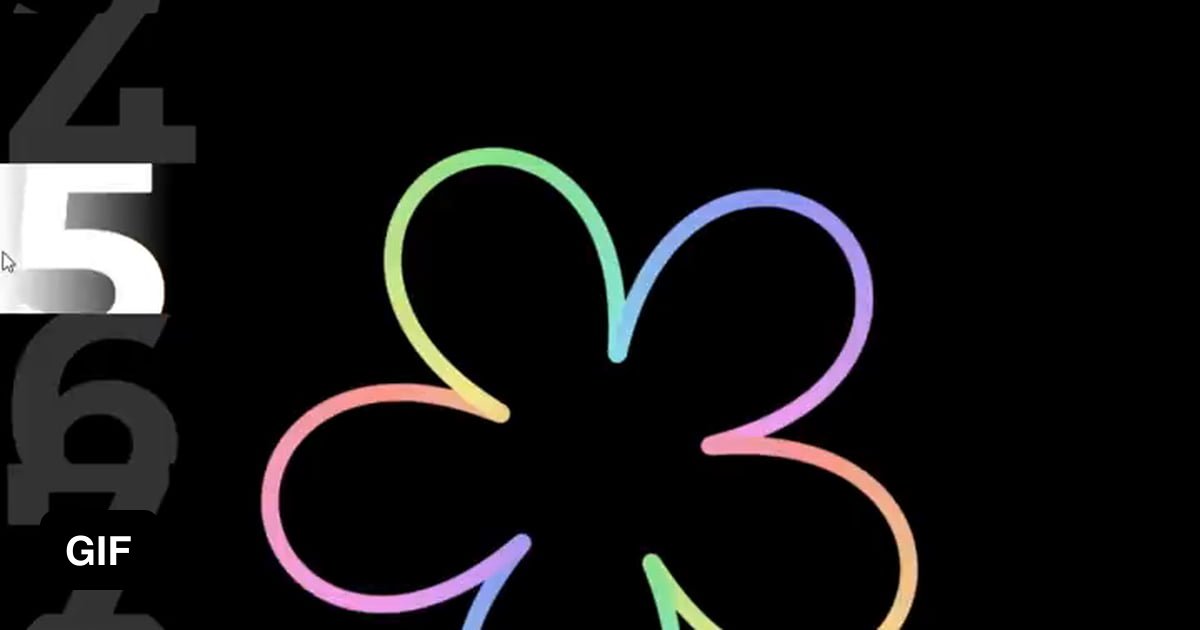 Morphing flowers Animation in Pure CSS - 9GAG