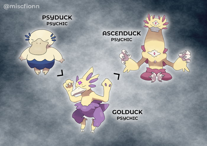 Psychic-type regional forms for the Psyduck line! - 9GAG