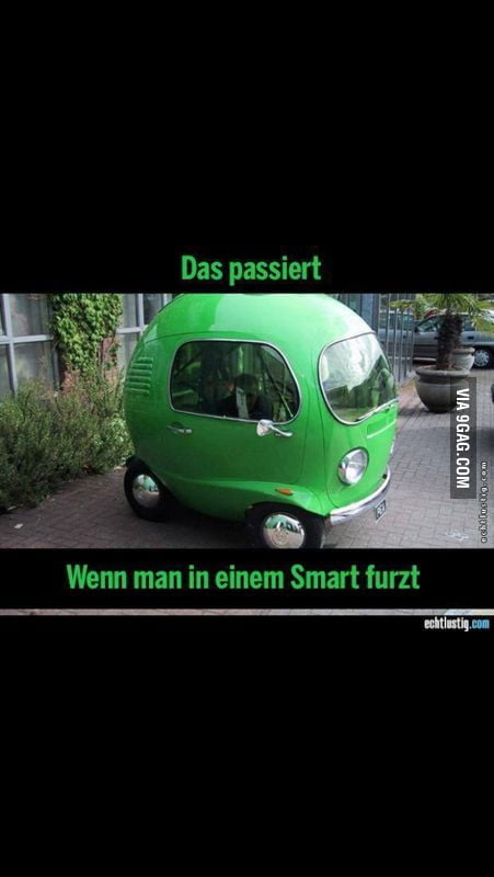 Never fart in a smart - 9GAG