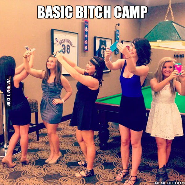 Basic B*tch Camp. - 9GAG