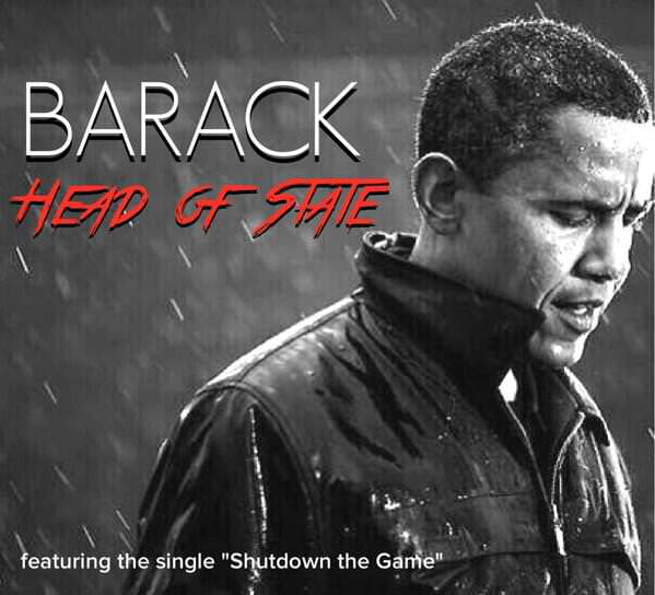 This photo of Obama looks like he's about to drop the hip-hop album of ...