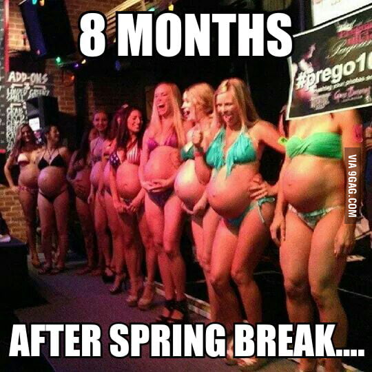 8 months after Spring break - 9GAG