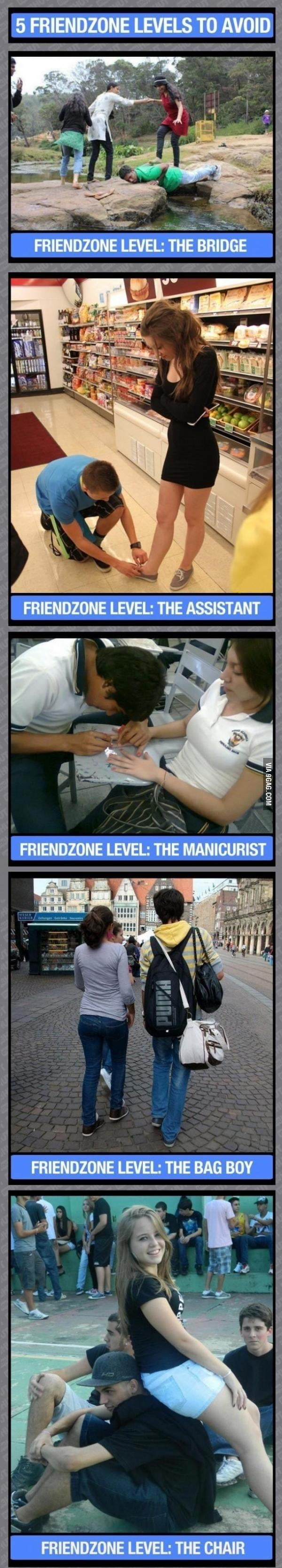 Levels of Friendzone - 9GAG
