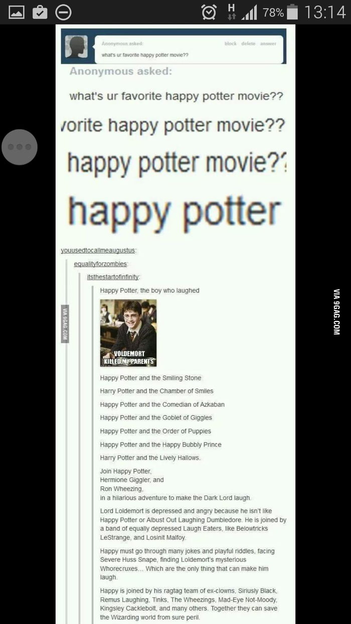 HAPPY POTTER - 9GAG