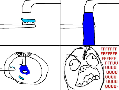 Daily rage: Toothpaste rage - 9GAG