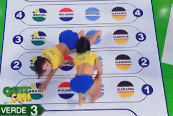 Brazilian Girls Play Twister 9gag