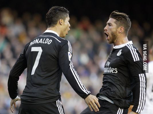It seems Ronaldo has a powerful touch - 9GAG