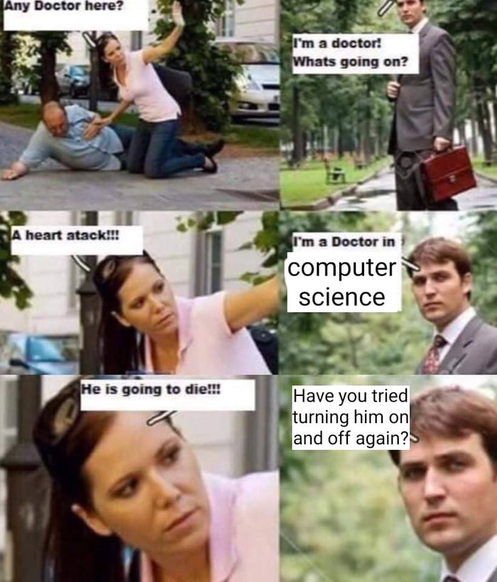 PhDs im computer science - 9GAG