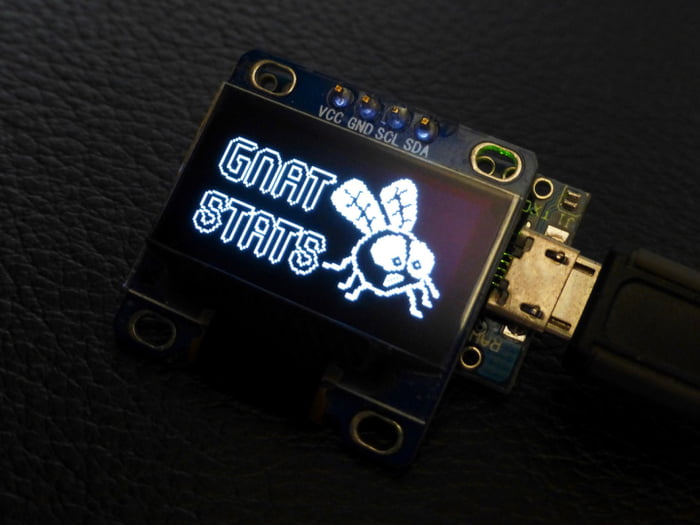 Anyone else tried making gnat stats PC status screen, I;m trying to get it working with atmega ...