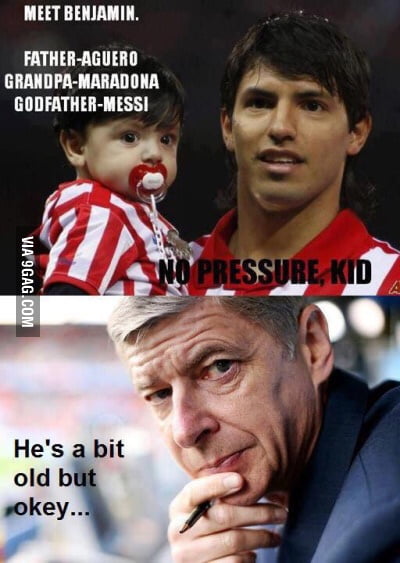 Haha no pressure Benjamin - 9GAG