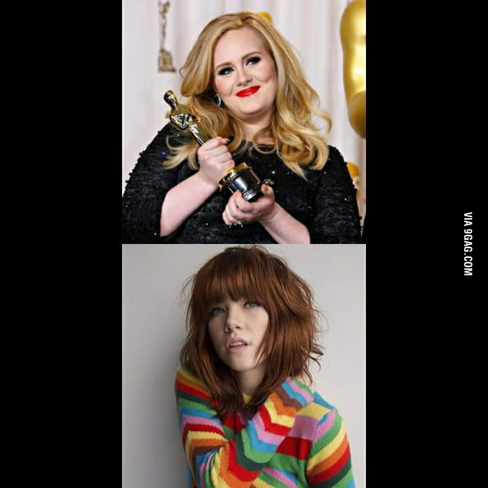 So, carly rae jepsen is 29 and Adele is 26. hmmm - 9GAG
