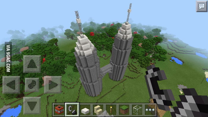 Minecraft KLCC - 9GAG