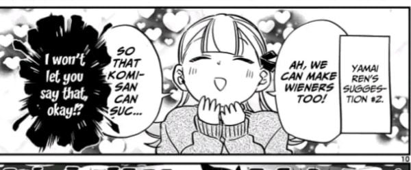 For the last time yamai! Stop trying to lewd komi-san! - 9GAG