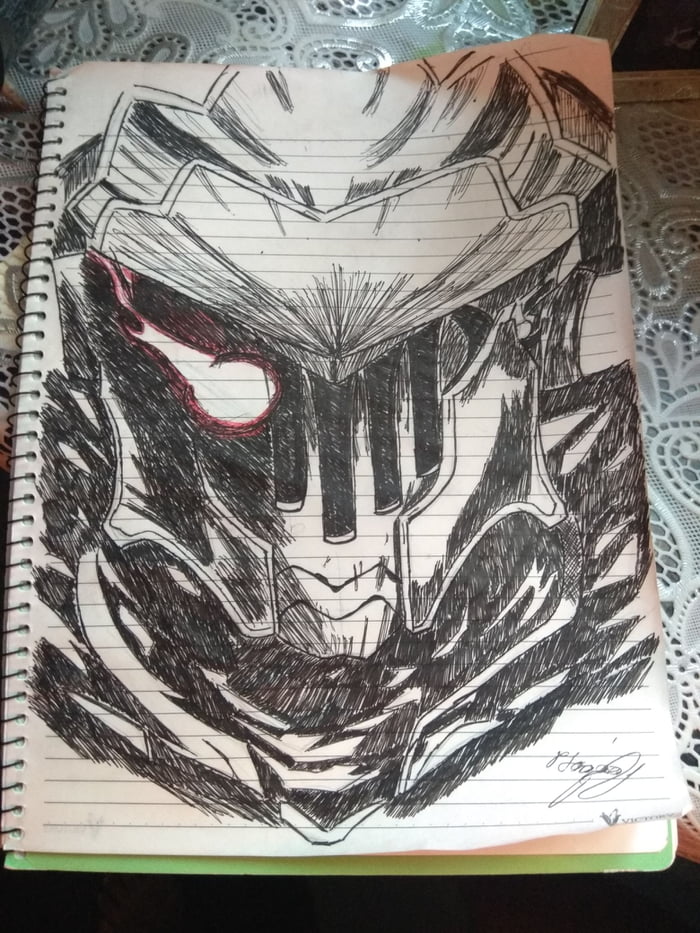 Sketched Goblin Slayer, any opinions on how to improve drawing skills ...