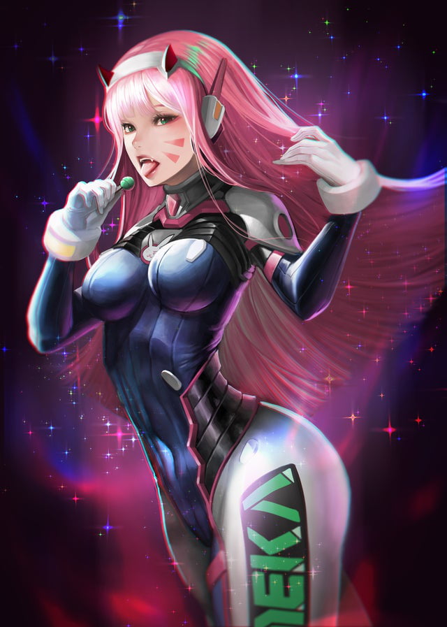 Zero Two as D.Va - 9GAG