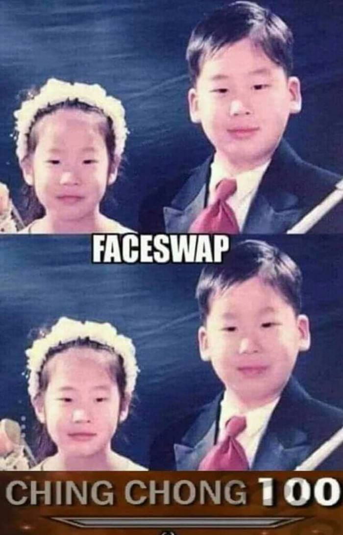 Faceswap gone wrong - 9GAG