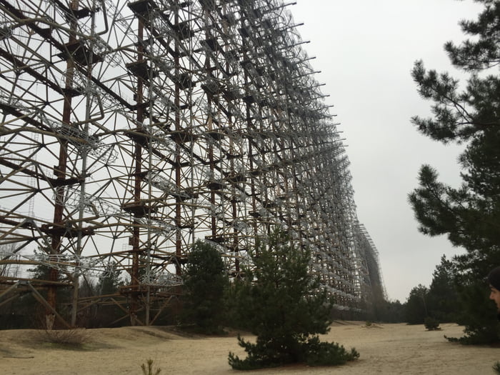 My trip to Prypjat. Soviet radar system Duga 3. - 9GAG