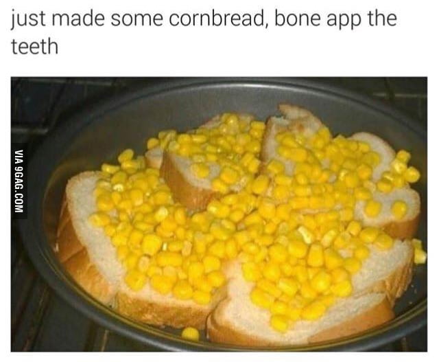 Bone app the teeth - 9GAG