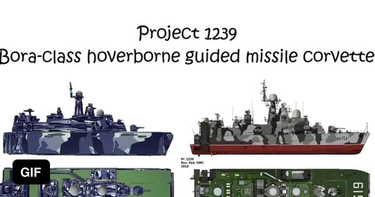 I introduce you the Project 1239 Bora-class guided missille corvertte ...