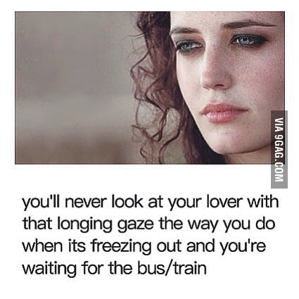 That longing gaze... - 9GAG