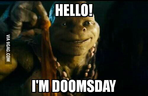 Michelangelo is Doomsday - 9GAG