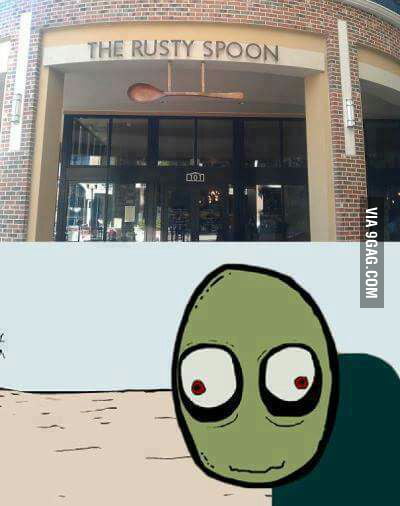 "I like rusty spoons, I like to touch them" - 9GAG