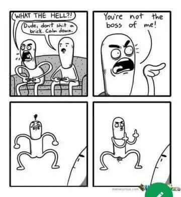 Don't shit a brick - 9GAG