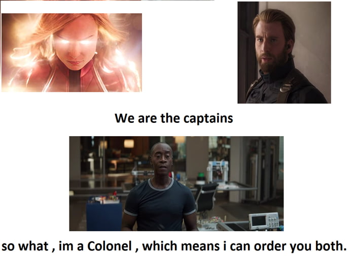 His rank is higher - 9GAG