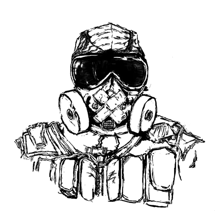 I made a drawing of Mute using Paint - 9GAG