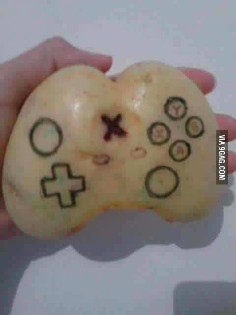 Just a potato controller - 9GAG